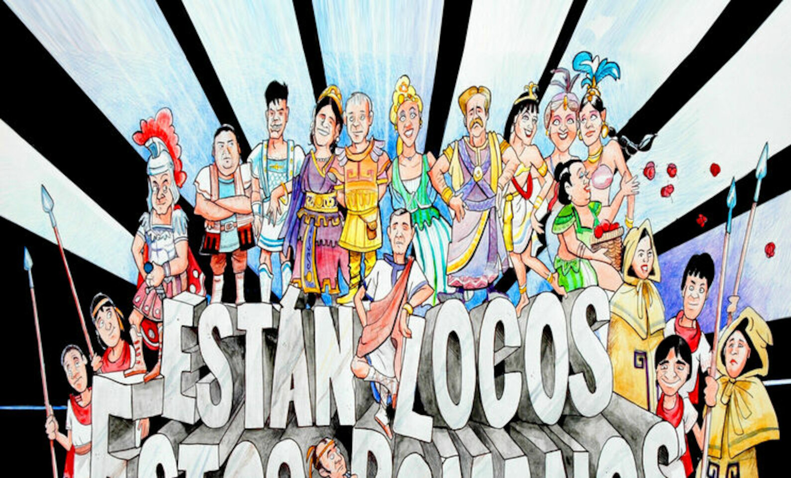 El espectáculo "Están locos estos romanos" llega al Centro Cultural ...